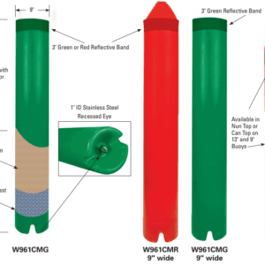 Marine Channel Markers and Buoys | Walsh Marine Products